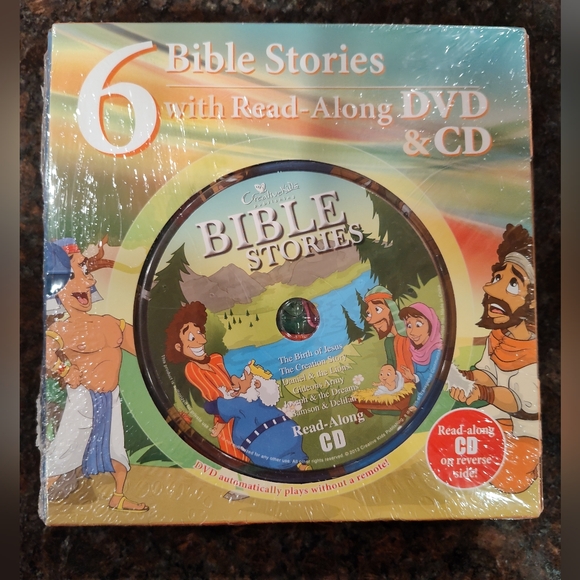 Creative Kids Publishing | Media | New Bible Stories Read Along Dvd And ...